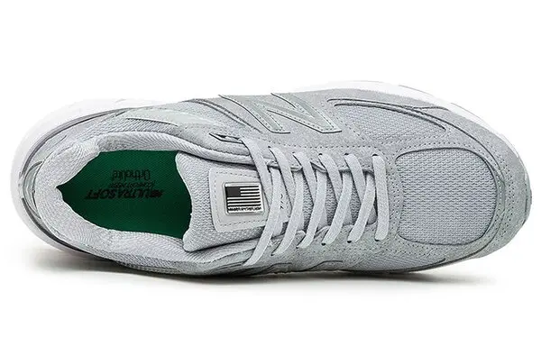 NEW BALANCE 990v5 Made In Usa Vegan Sneakers - Grey