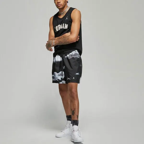 JORDAN Printed Sports Shorts