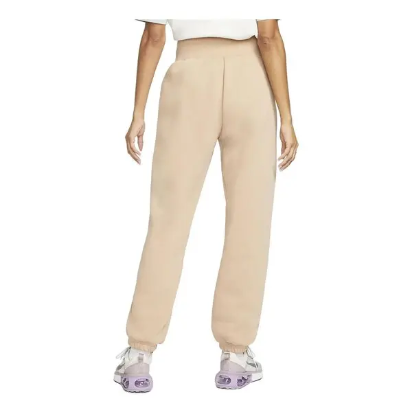 Nike Phoenix Fleece High-waisted Oversized Tracksuit Bottoms - Hemp