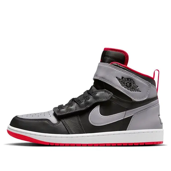 JORDAN 1 High Flyease Sneakers - Black/grey/multi-color