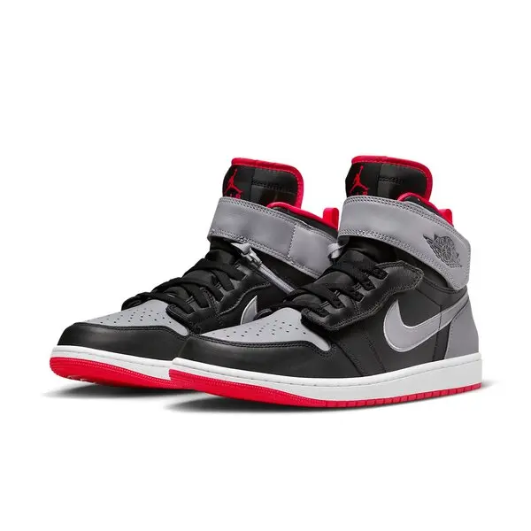 JORDAN 1 High Flyease Sneakers - Black/grey/multi-color