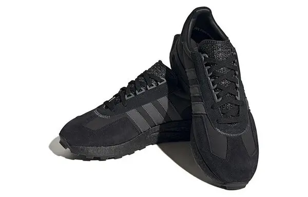 Adidas Retropy E5 Low Top Sneakers - Black
