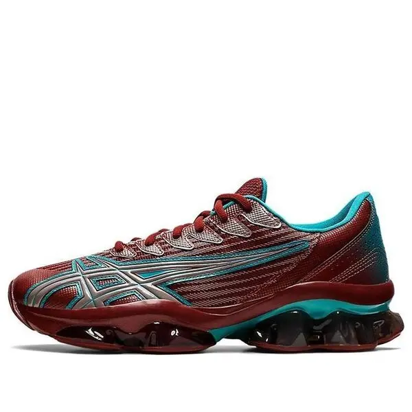 Asics X Kiko Kostadinov Gel-quantum Levitrack "fired Brick" Sneakers - Red/blue