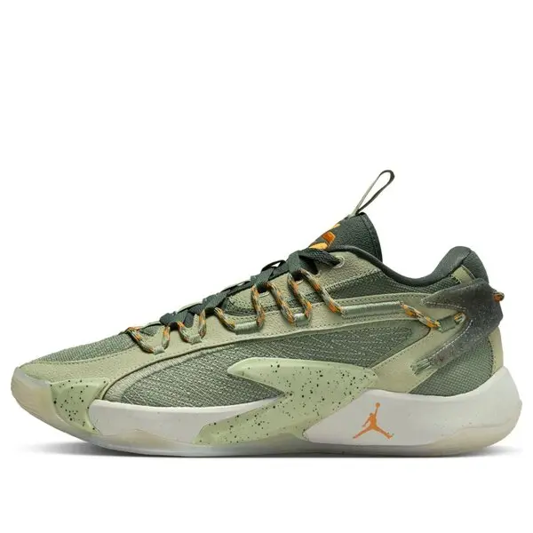 JORDAN Luka 2 'dragon Bridge' Low Top Sneakers - Oliveaura/green/orange