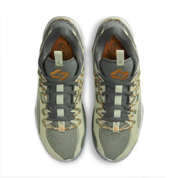 JORDAN Luka 2 'dragon Bridge' Low Top Sneakers - Oliveaura/green/orange