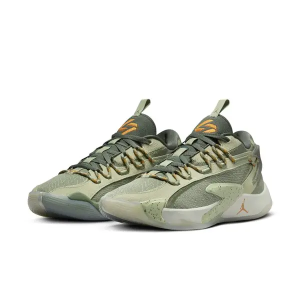 JORDAN Luka 2 'dragon Bridge' Low Top Sneakers - Oliveaura/green/orange