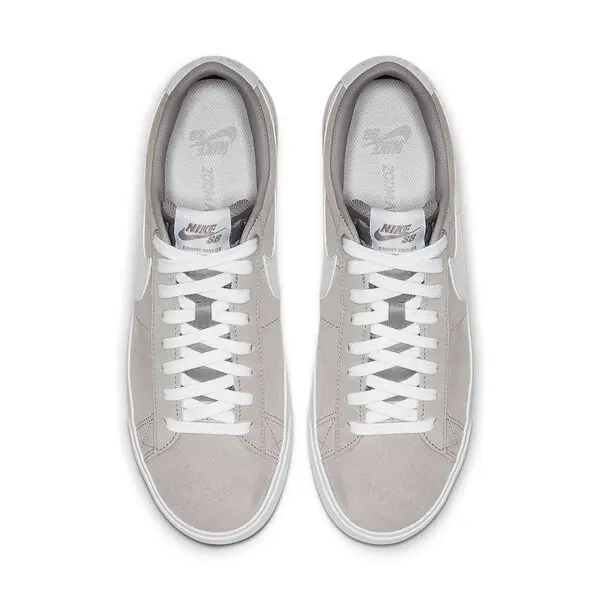 Nike Blazer Low Gt Sb Sneakers - Gray/white