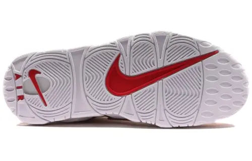Nike X Supreme Air More Uptempo "metallic Gold - White/gold
