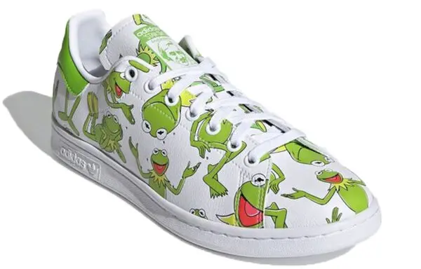 Adidas The Muppets X Stan Smith 'kermit The Frog Allover Print' Sneakers
