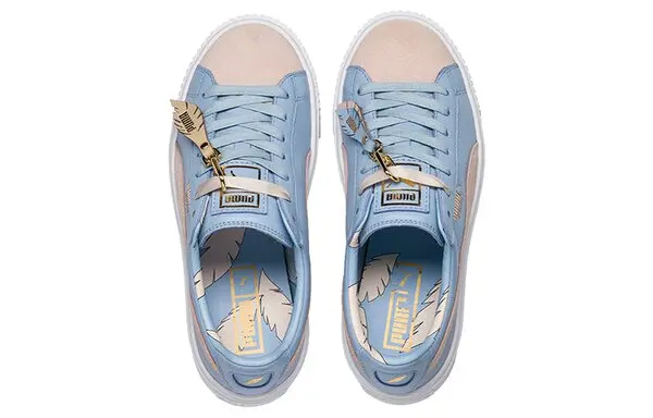 PUMA Basket Platform Coach Sneakers