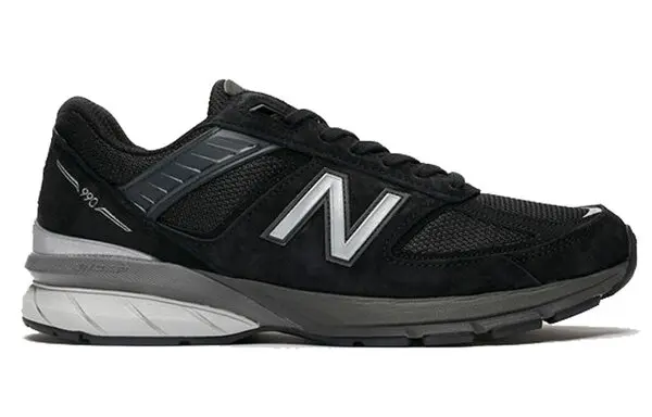 NEW BALANCE 990v5 Made In Usa Sneakers - Black