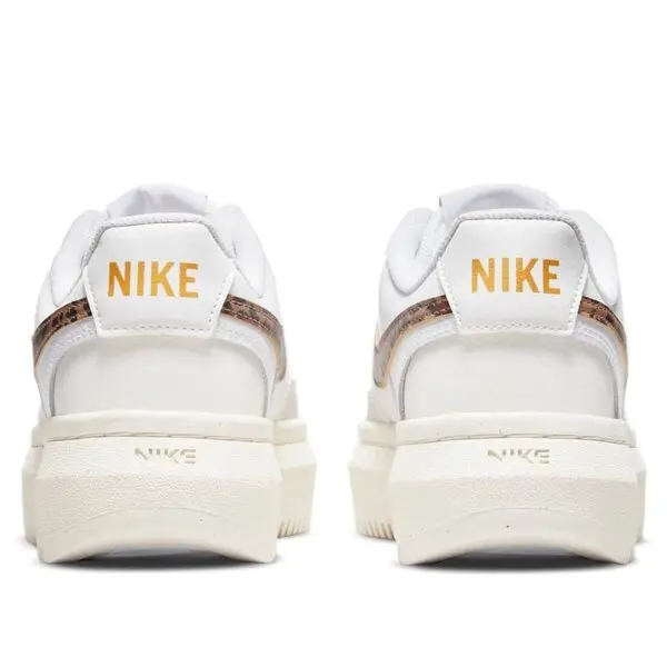 Nike Court Vision Alta 'leopard' Low Top Sneakers - White/brown