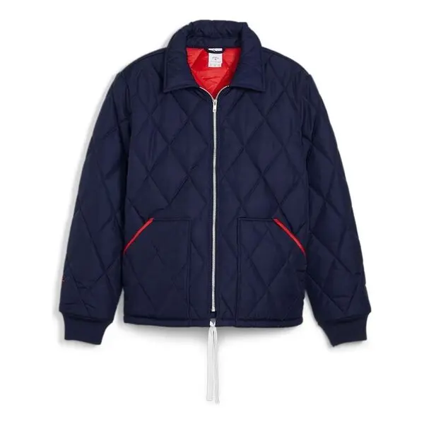 PUMA X Noah Quilted Jacket - Navy/red