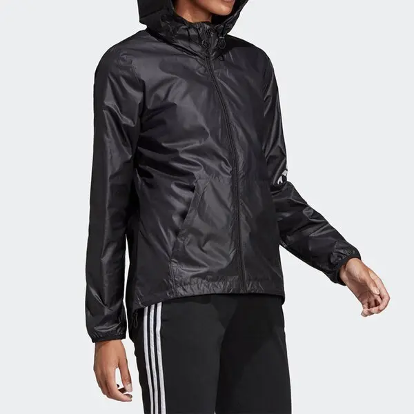Adidas E Lin Windbreaker Jacket With Letter Logo
