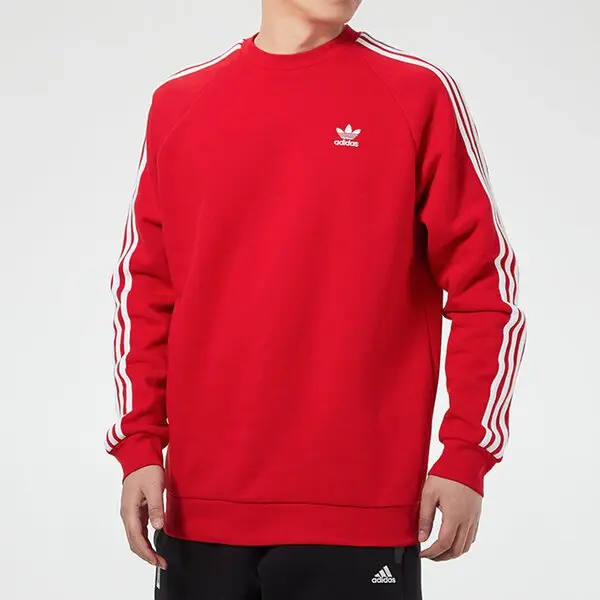 Adidas Originals 3-stripes Crewneck Long Sleeve Sweatshirt