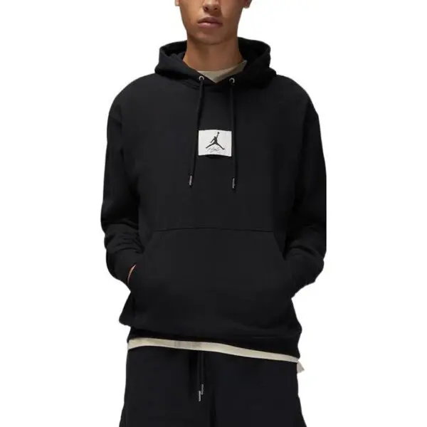JORDAN Drawstring Knit Hoodie