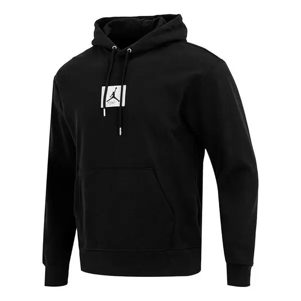 JORDAN Drawstring Knit Hoodie
