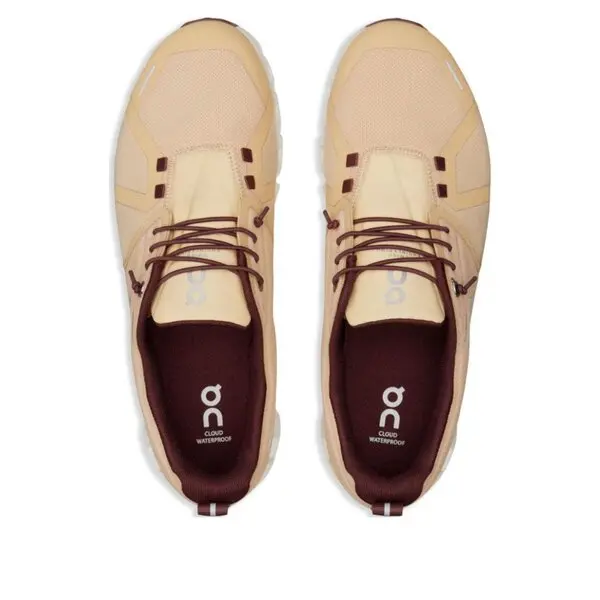 On Cloud 5 Waterproof - Savannah/ivory