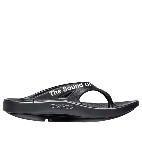 OOFOS X Takahiromiyashita The Soloist "the Sound Of The Soloist" Flip-flop - Black