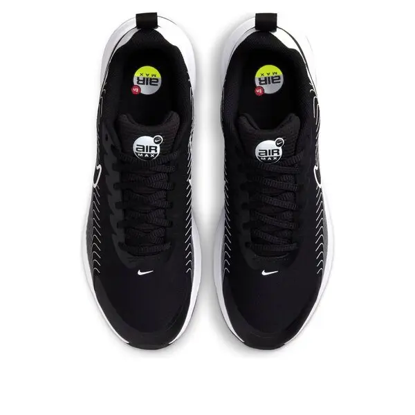 Nike Max Nuaxis Sneakers - Black/white/volt
