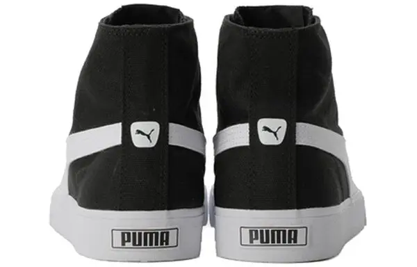 PUMA Bari Mid High Top Sneakers - Black/white