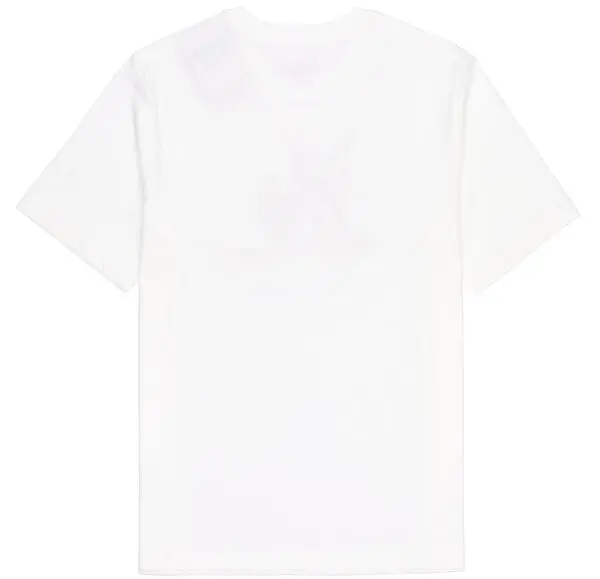 JORDAN Shoe Alphabet Printing Round Neck Short Sleeve White