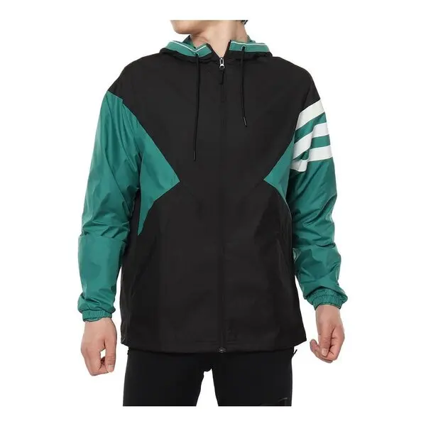 Adidas Neo M Cs Xield Wb Sports Jacket - Black/green
