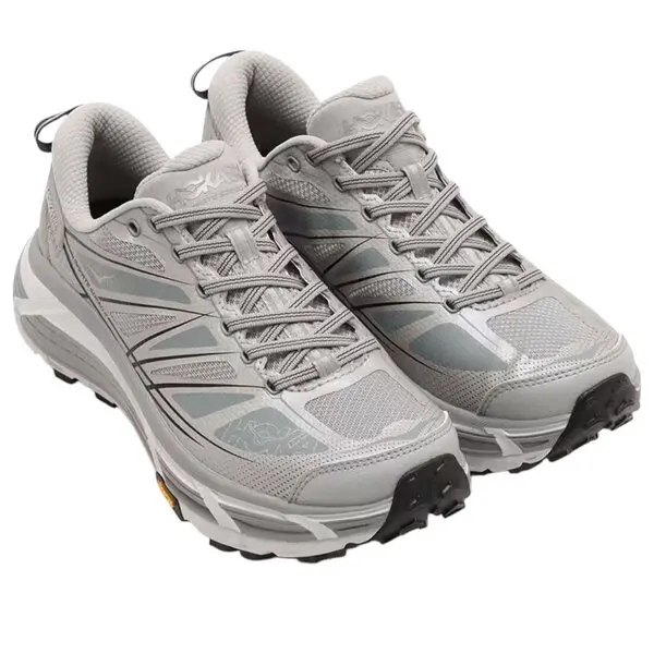 Hoka One One Mafate Speed 2 Athletic Shoes - Galactic Grey