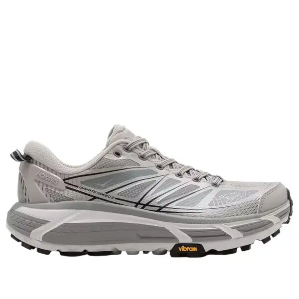 Hoka One One Mafate Speed 2 Athletic Shoes - Galactic Grey