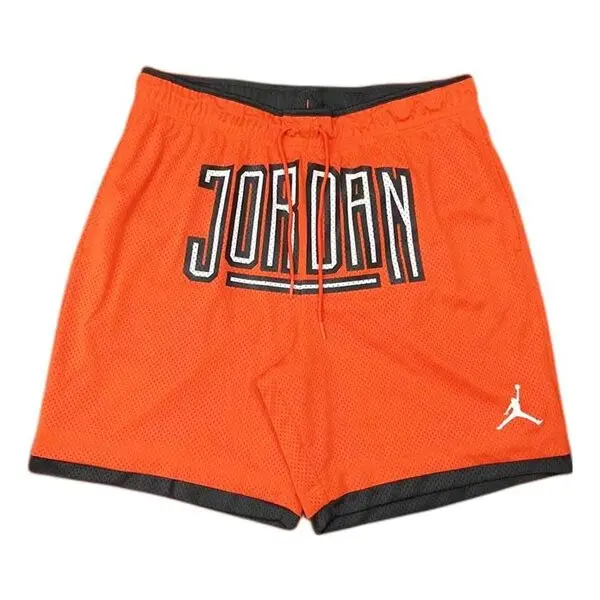 JORDAN Wordmark Basketball Shorts - Orange