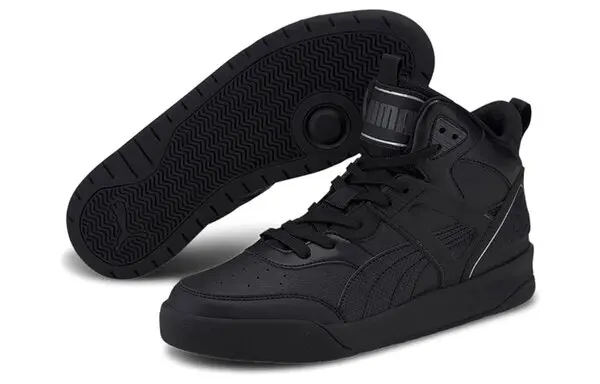 PUMA Backcourt Mid Top Sneakers - Black