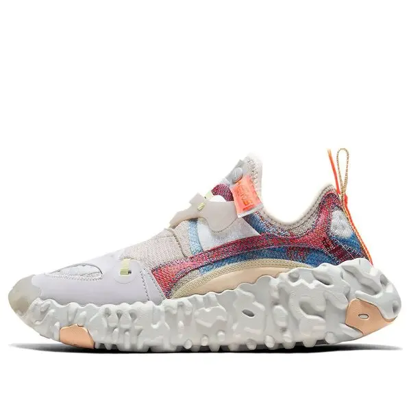 Nike Ispa Overreact Flyknit Sneakers - White/red