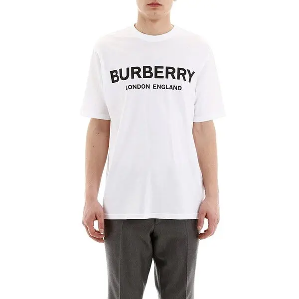 Burberry Cotton Logo T-shirt - White