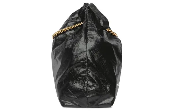 Balenciaga Crush Medium Tote Bag - Black