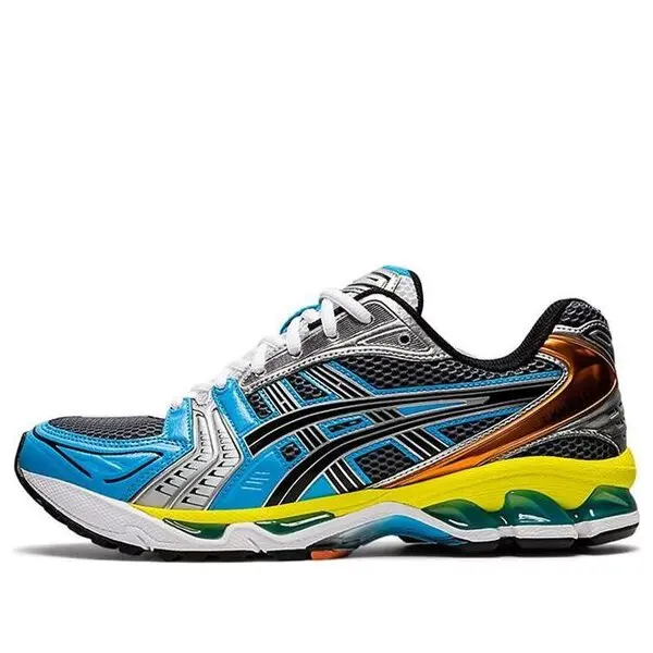 Asics X Angelo Baque Gel-kayano 14 "blue Multi - Black/blue