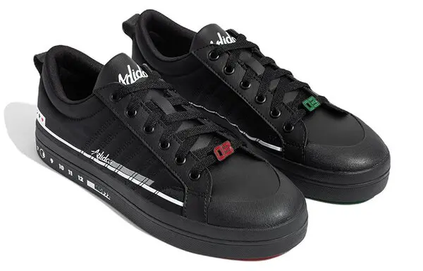 Adidas Neo Bravada Low Top Lace Up Sneakers