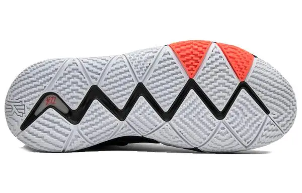 Nike Kyrie 4 Ep "41 For The Ages" Mid-top Basketball Sneakers - Black/red/grey