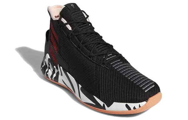 Adidas D Rose 'zebra' High Top Sneakers