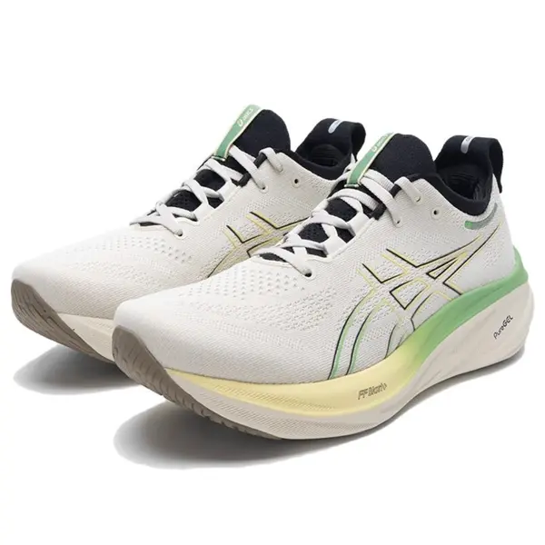 Asics Gel-nimbus 26 Sneakers - Grey/green