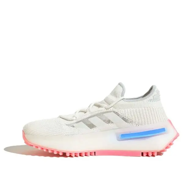 Adidas Originals Nmd_s1 Sample - White/pink/yellow