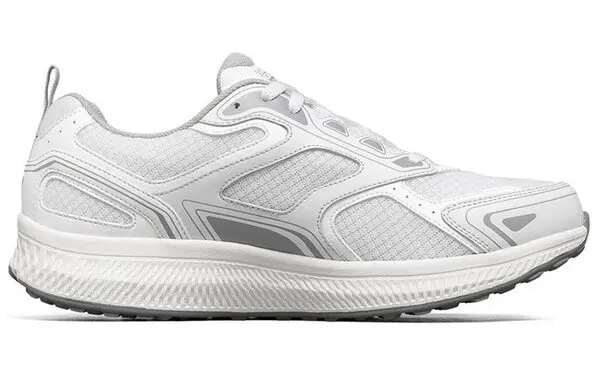 Sketchers Go Run Consistent Athletic Sneakers - White/gray