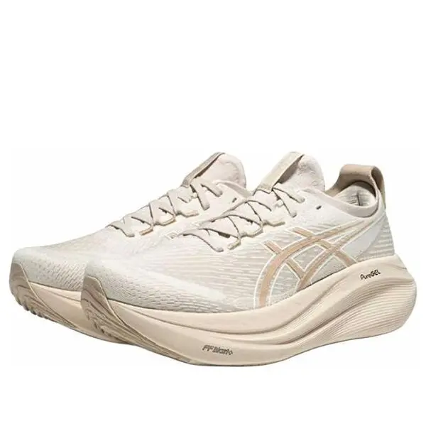 Asics Gel-nimbus 27 Athletic Sneakers - Birch/feather Grey