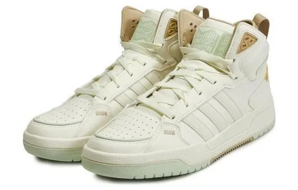Adidas Neo 100db Mid High Top Sneakers - Cream