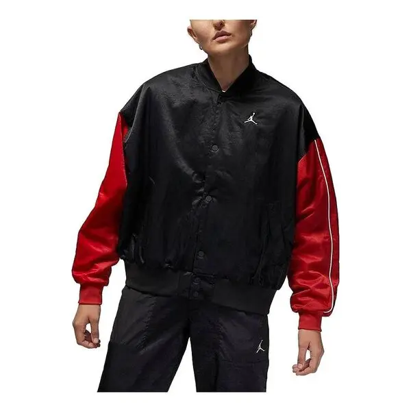JORDAN Air Flight Renegade Jacket - Black/red