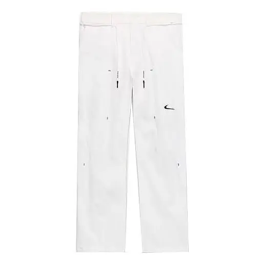 Nike X Off Drawstring Pants - White