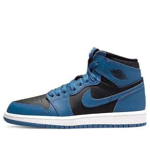 JORDAN Air 1 Retro High Og Dark Marina Blue - Black/blue