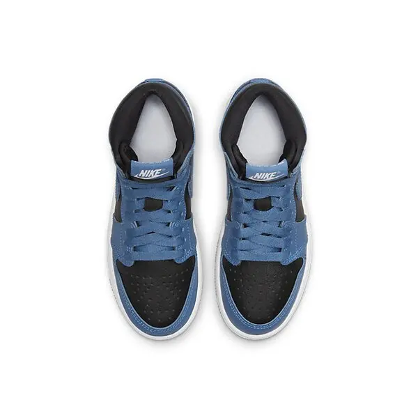 JORDAN Air 1 Retro High Og Dark Marina Blue - Black/blue