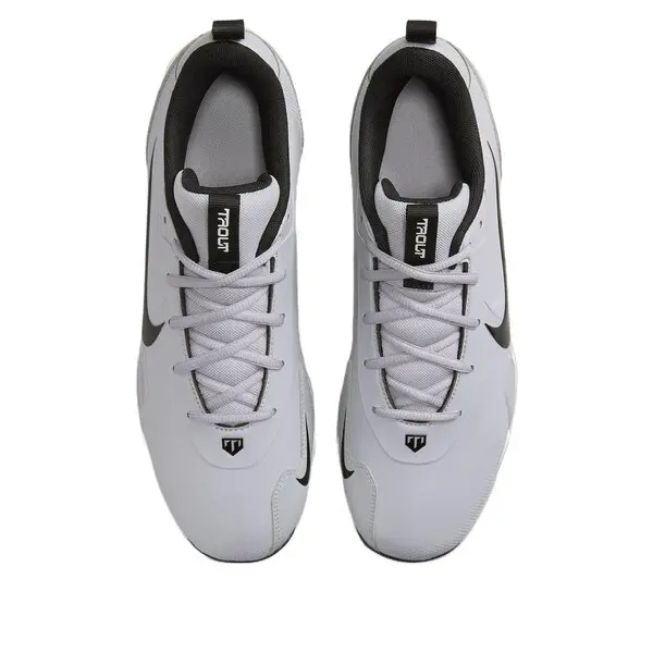 Nike Force Trout Keystone Baseball Cleats - Pewter/wolf Grey/white