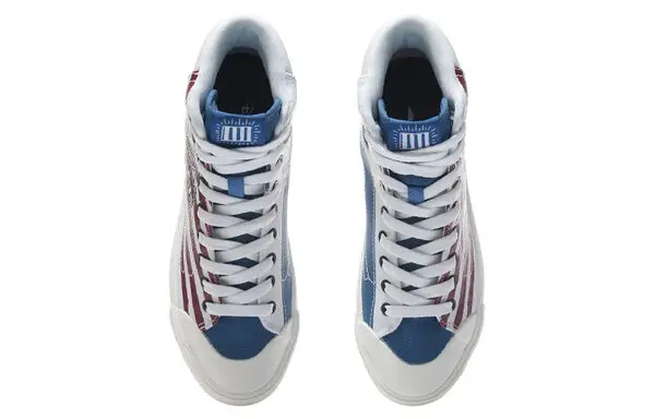 LI-NING X Keith Haring X Disney Mickey Mouse High Top Skate Shoes