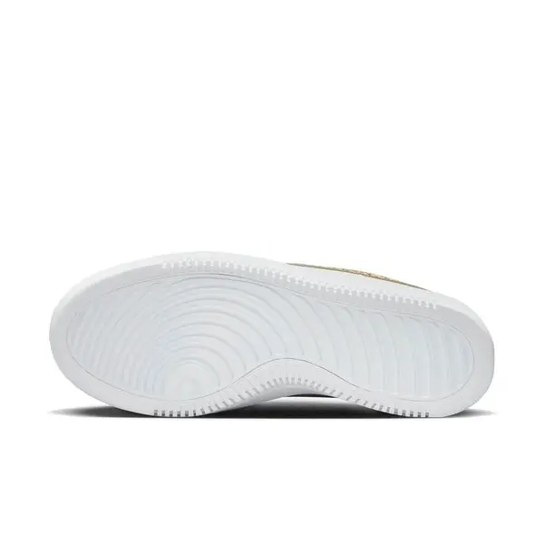 Nike Court Vision Alta Low "phantom Leopard" Sneakers - White/yellow